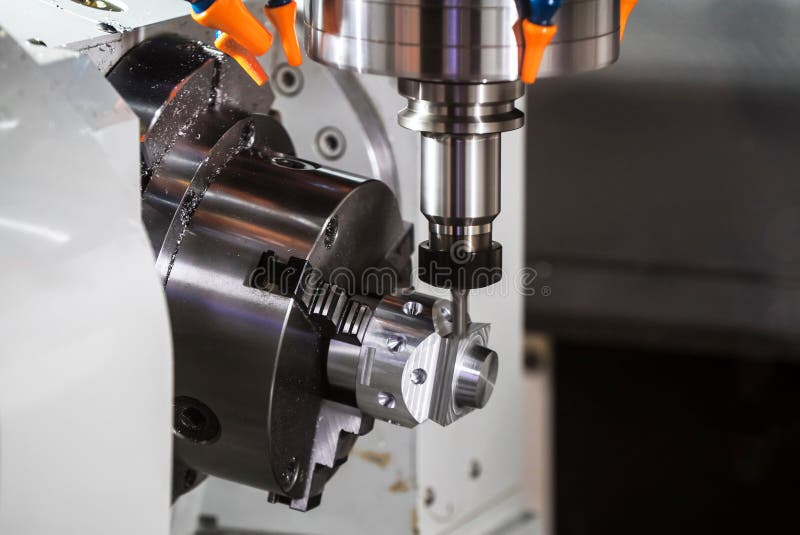 CNC turning center stock photo. Image of cutter, business - 92955010