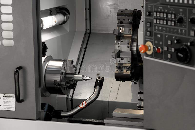 CNC -Milling stock photo. Image of milling, steel, cncmachine - 36008966