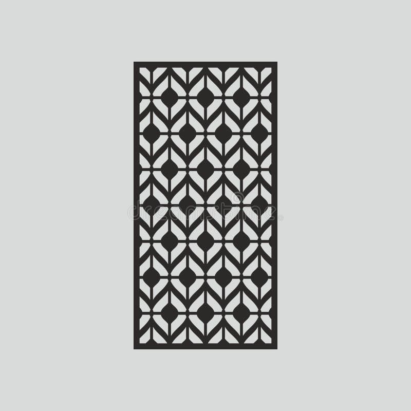 CNC Vector Cutting Patterns Stock Vector - Illustration of metal ...