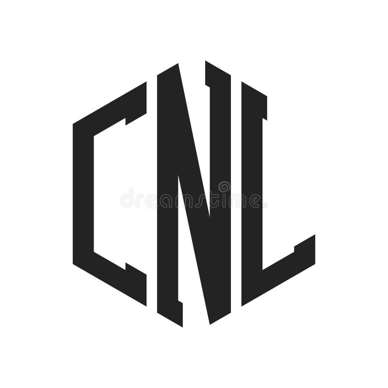 CNL Logo Design. Initial Letter CNL Monogram Logo Using Hexagon Shape ...