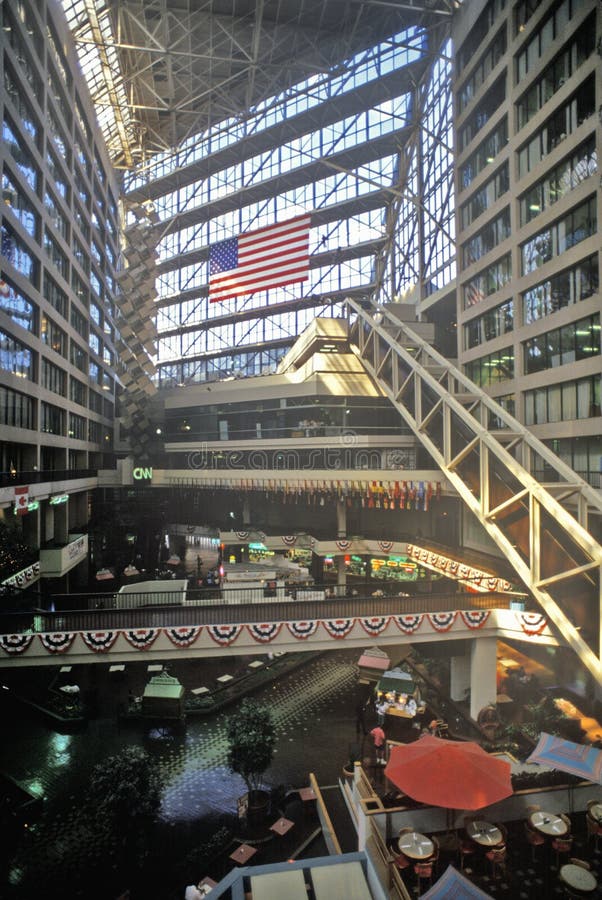 CNN Center in Atlanta editorial photo. Image of place - 34808476