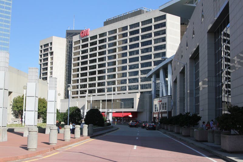 CNN Headquarters editorial stock image. Image of celebrate - 92567154