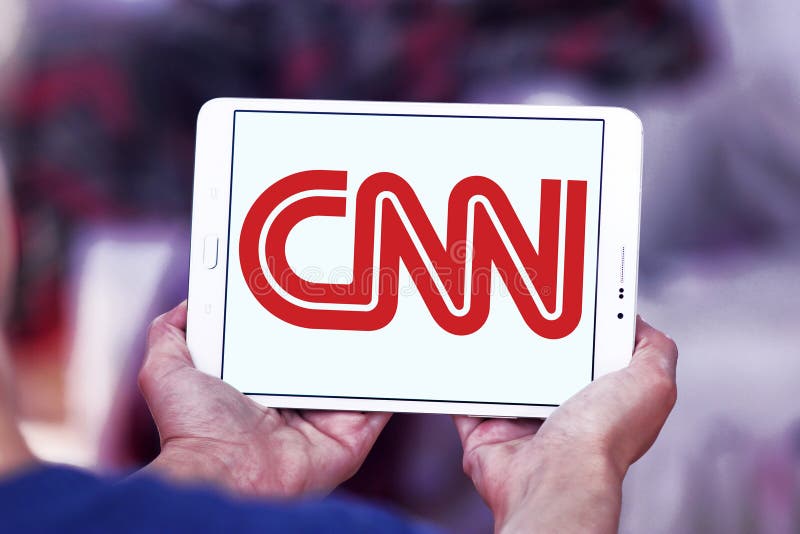 CNN news channel logo editorial photography. Image of fast - 94149757
