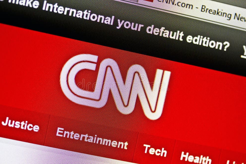 CNN website editorial image. Image of display, page, internet - 18589310