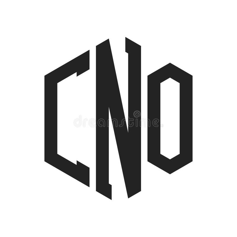 CNO Logo Design. Initial Letter CNO Monogram Logo Using Hexagon Shape ...