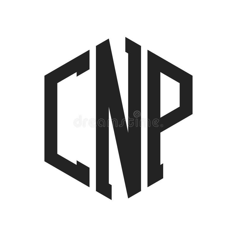 CNP Logo Design. Initial Letter CNP Monogram Logo Using Hexagon Shape ...