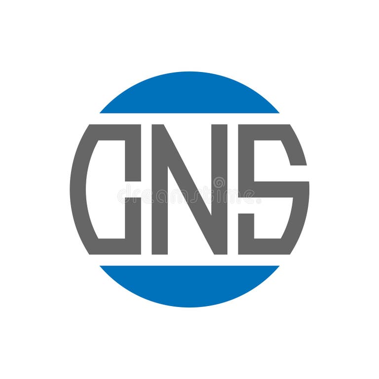 CNS Letter Logo Design on White Background. CNS Creative Initials ...