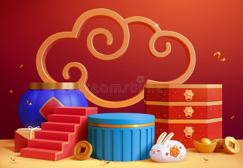 CNY design background stock illustration. Illustration of japanese ...