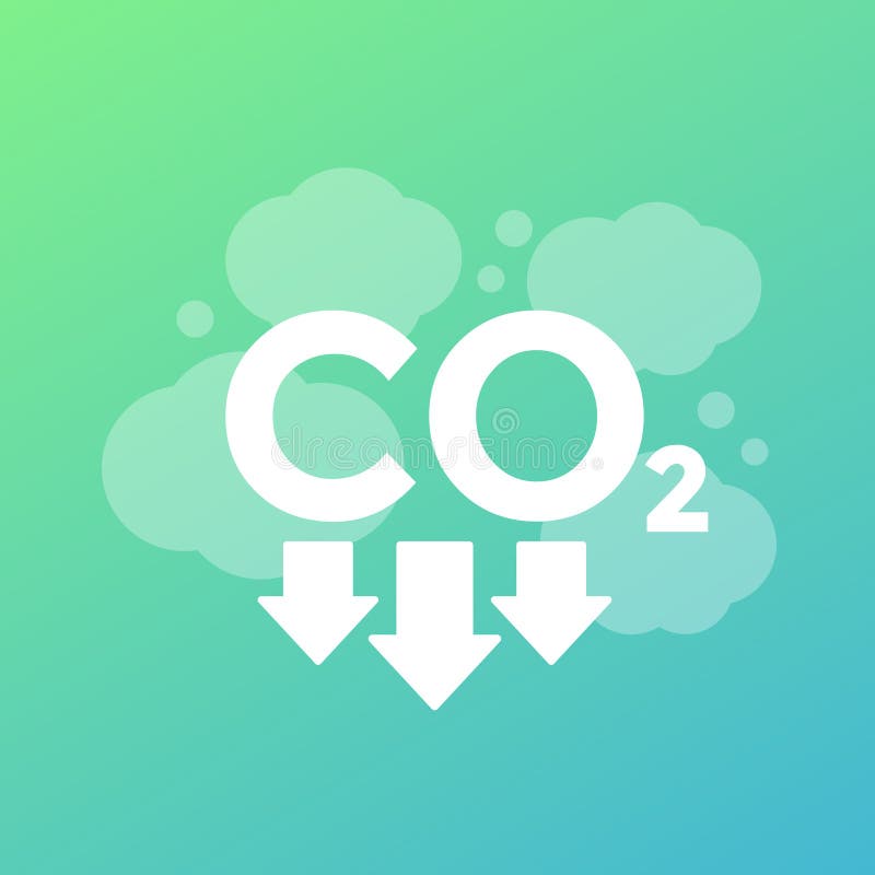 CO2 Emission Reduction Concept, Businessman with Environmental ...