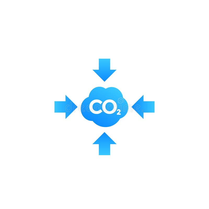 Carbon Emissions Reduction Icon Stock Illustrations – 681 Carbon ...