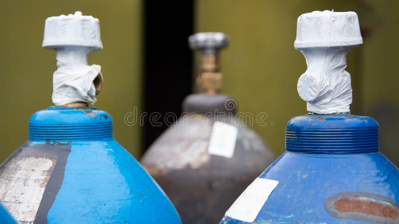 CO2 Cylinder (for Carbon Dioxide Supply System Stock Image - Image of ...