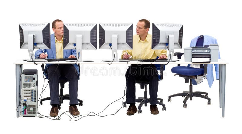 Co-development stock image. Image of caucasian, concentration - 8663471