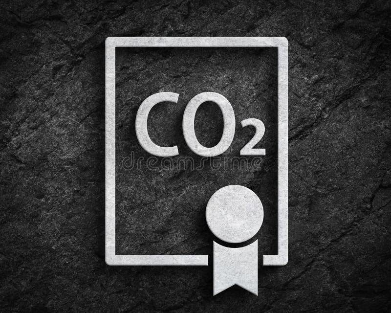 Co2 Emissions Trading ETS Icon Stock Vector - Illustration of trading ...