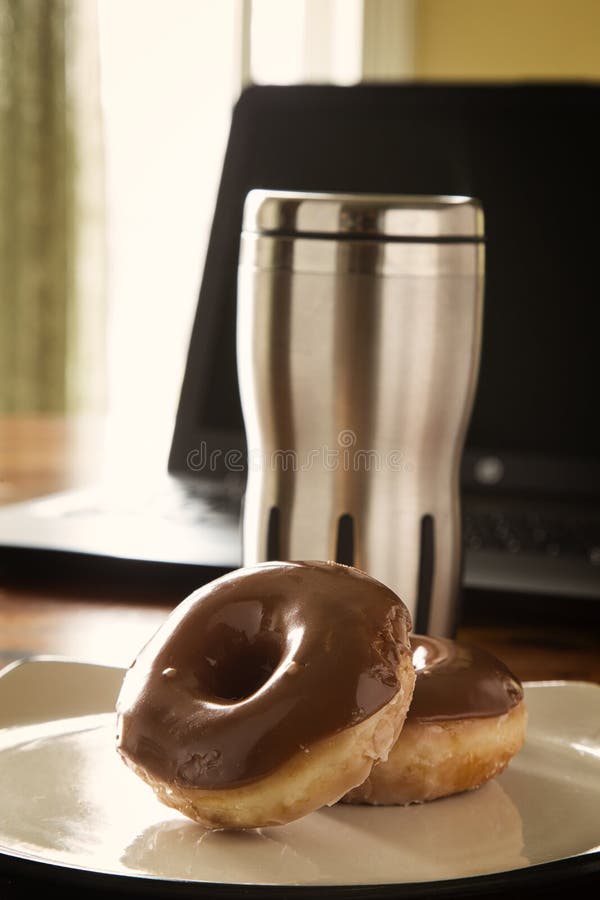 266 Coffee Donuts Computer Stock Photos - Free & Royalty-Free Stock ...