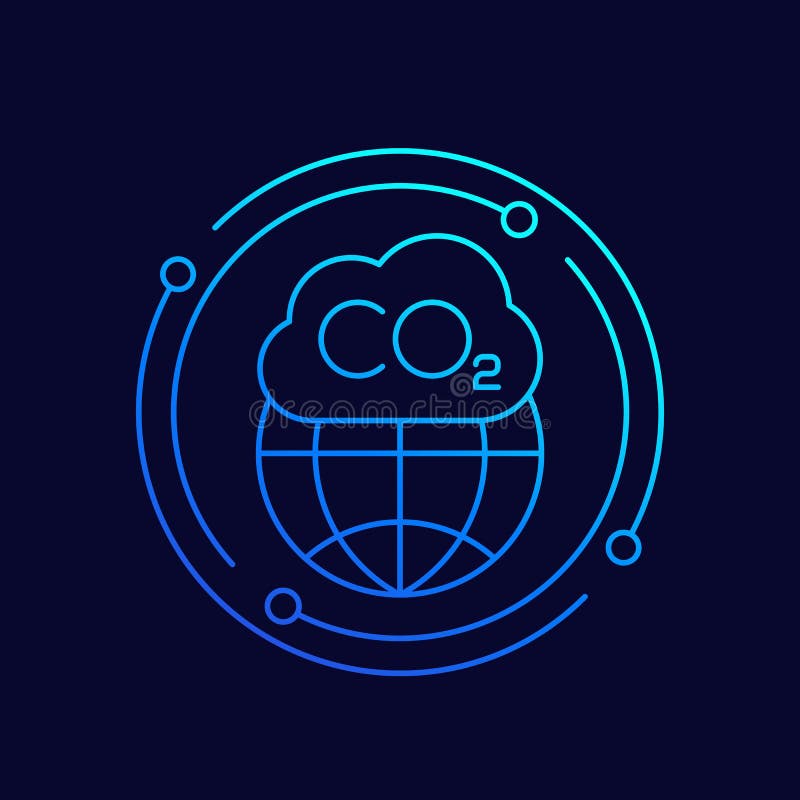 Carbon Footprint Line Icon Stock Illustrations – 482 Carbon Footprint ...