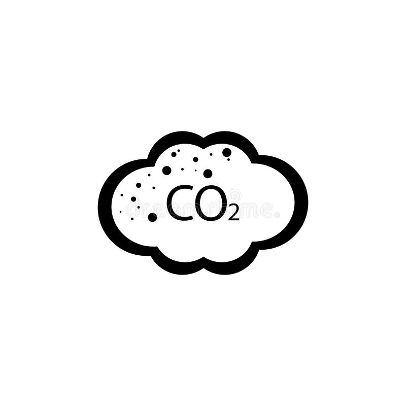 Co2 icon logo vctor stock vector. Illustration of environmentally ...
