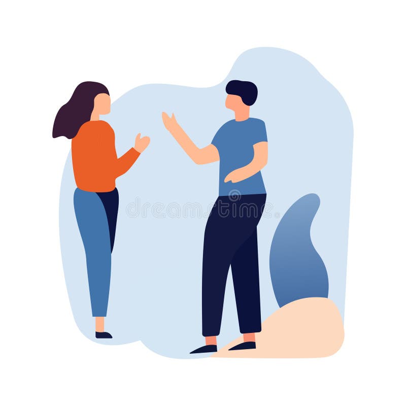 Body Language Listening Stock Illustrations – 84 Body Language ...