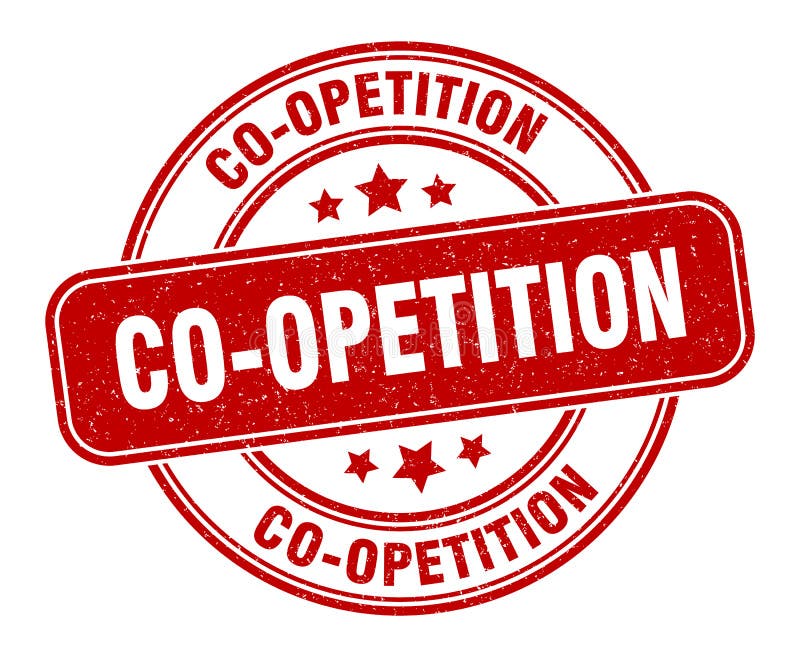 Co-opetition Stamp. Co-opetition Round Grunge Sign Stock Vector ...