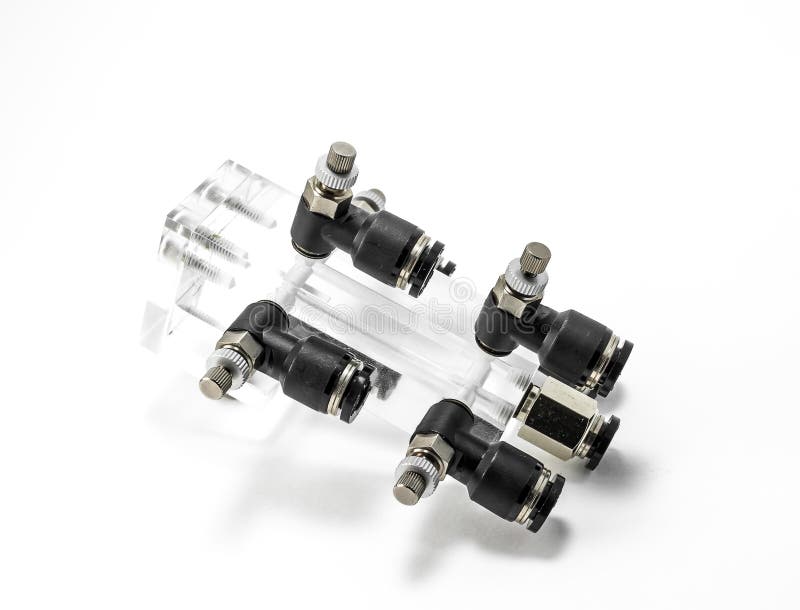 CO2 Precision Needle Valve stock image. Image of needle - 45186347