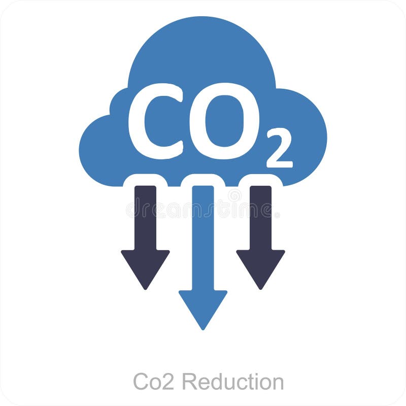 Co2 Reduction stock illustration. Illustration of filled - 340075617
