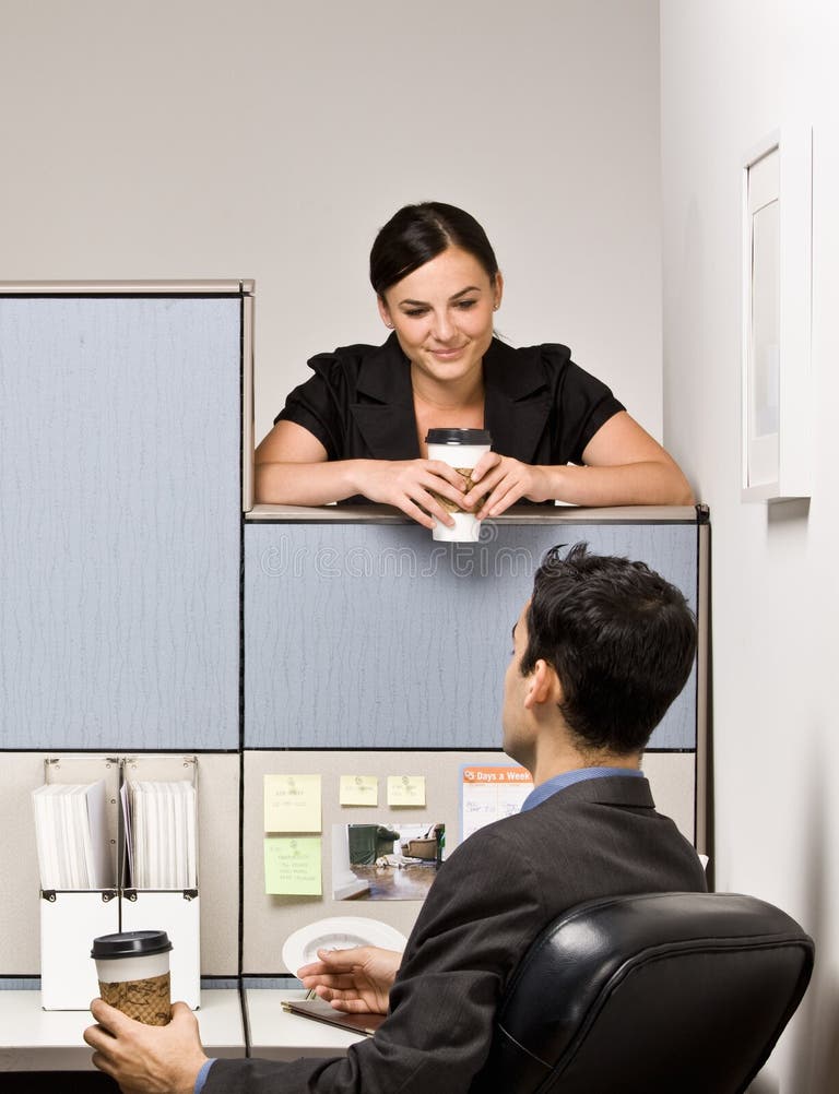 Talking Over Coffee Co Workers Stock Photos - Free & Royalty-Free Stock ...