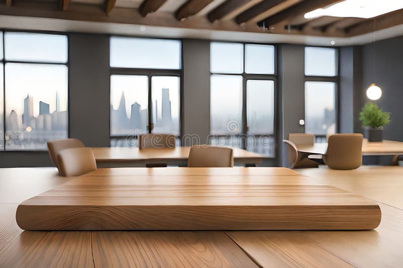 Co Working Space Concept.Generative AI Illustration Stock Illustration ...