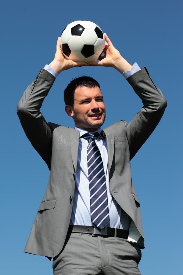 The coach stock photo. Image of businessman, people, football - 21393122