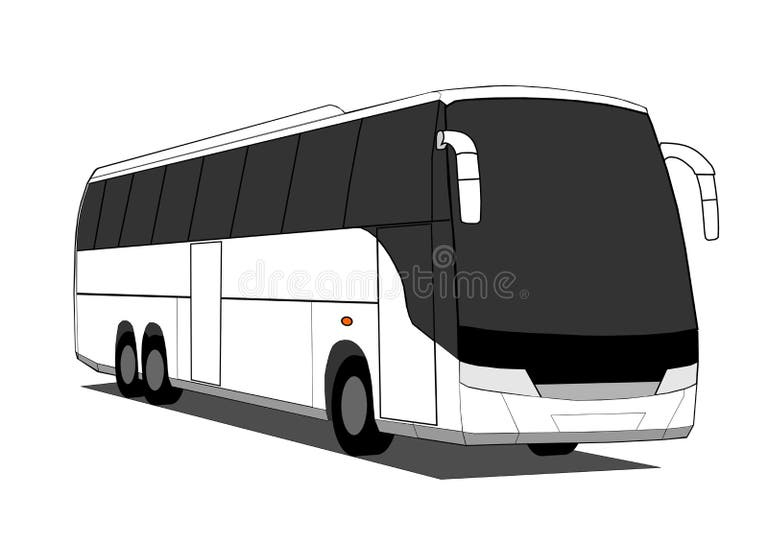 Motor Coach Bus Stock Illustrations – 2,814 Motor Coach Bus Stock ...
