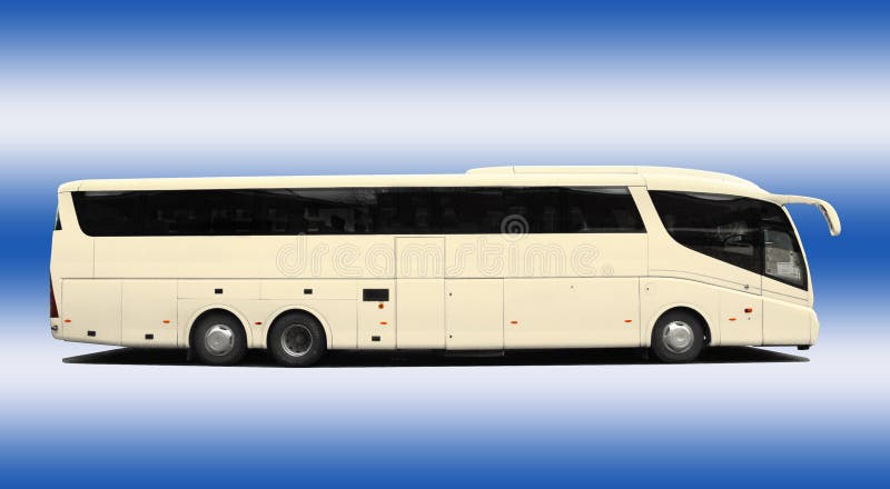 Blue Tour Bus stock photo. Image of freight, tires, auto - 7699268