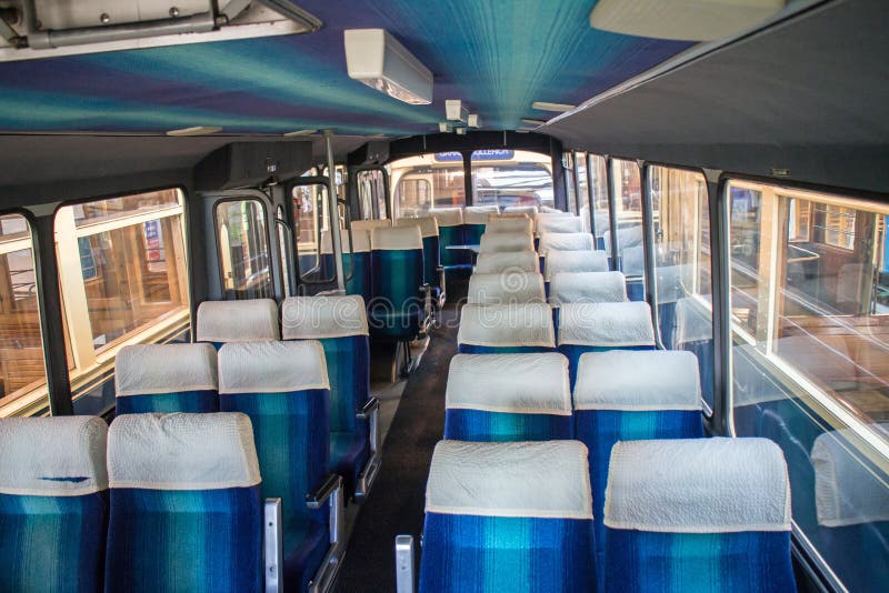 Coach bus interior stock image. Image of comfortable - 49719473