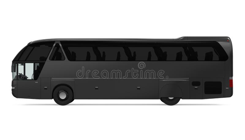 Coach Bus Isolated stock illustration. Illustration of urban - 161381745