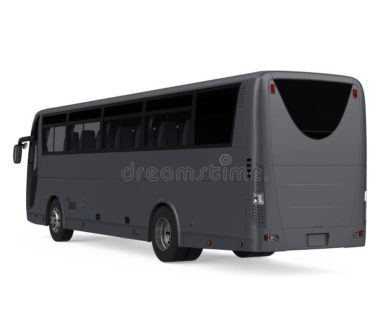 Coach Bus Isolated stock illustration. Illustration of city - 168811535