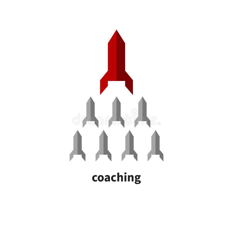 Coach business concept stock vector. Illustration of skill - 162168301