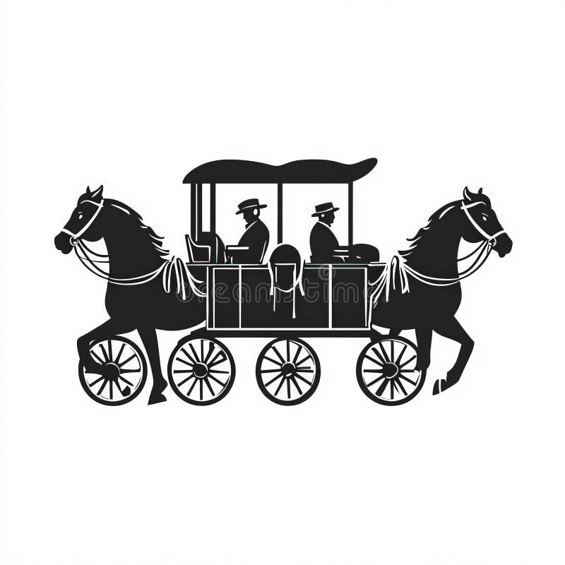 Coach Silhouette , Black and White Illustration Isolated on White ...