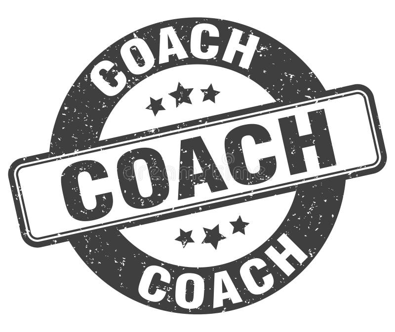 Coach stock vector. Illustration of template, sign, single - 147626144