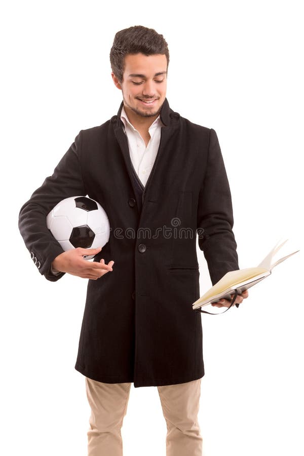 Coach stock image. Image of active, isolated, male, pass - 38650229