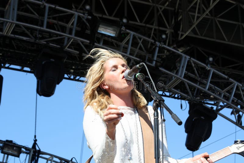Grace Potter in Concert at Coachella Editorial Photography - Image of ...