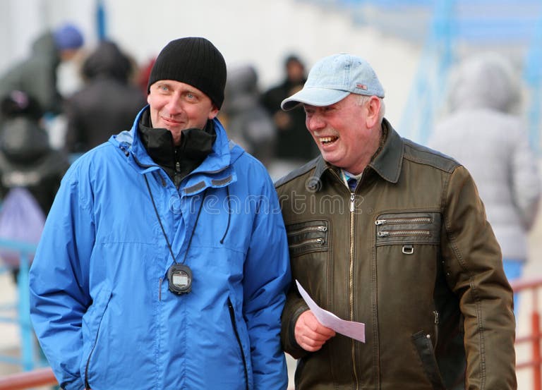Coaches at the Track & Field Championships Editorial Image - Image of ...