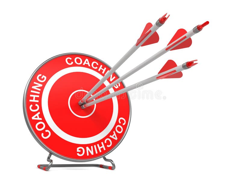 Coaching. Business Background. Stock Illustration - Illustration of ...