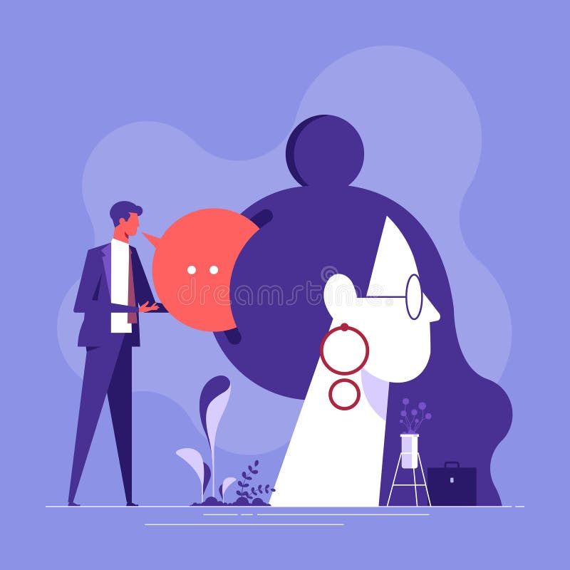 Coaching Business Vector Concept Stock Vector - Illustration of lecture ...