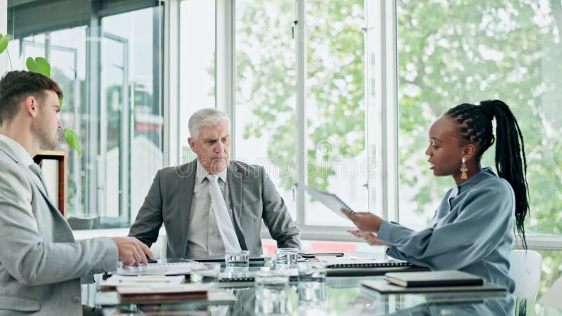 Coaching, Collaboration and Arrive with a Business Man in the Boardroom ...