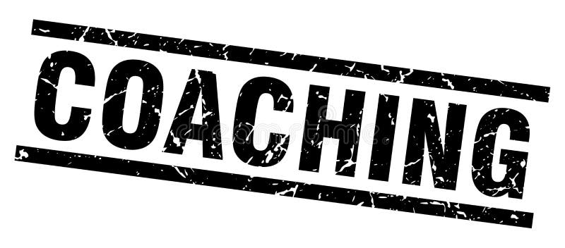 Coaching stamp stock vector. Illustration of sign, label - 105772926