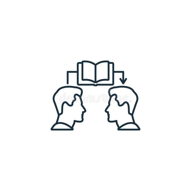 Coaching Icon. Monochrome Simple Sign from Performance Collection Stock ...