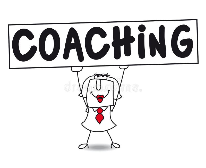 Coaching stock vector. Illustration of coaching, cartoon - 61286367