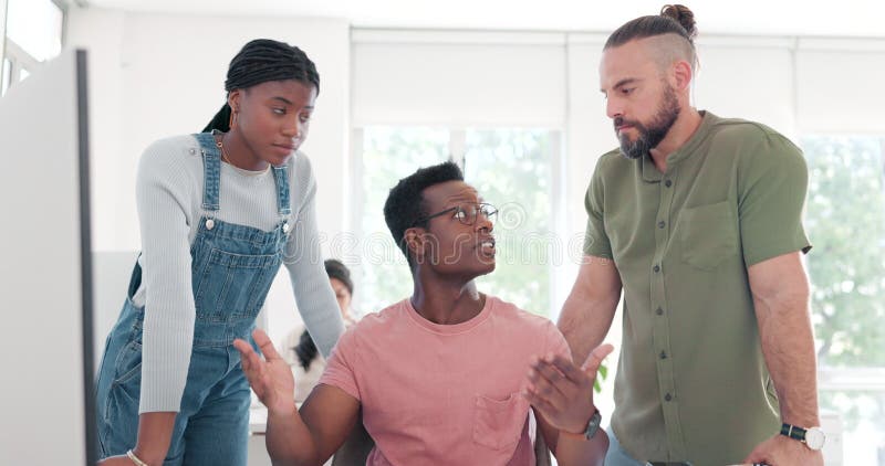 Coaching, Planning and Teamwork with Business People in Office for Idea ...