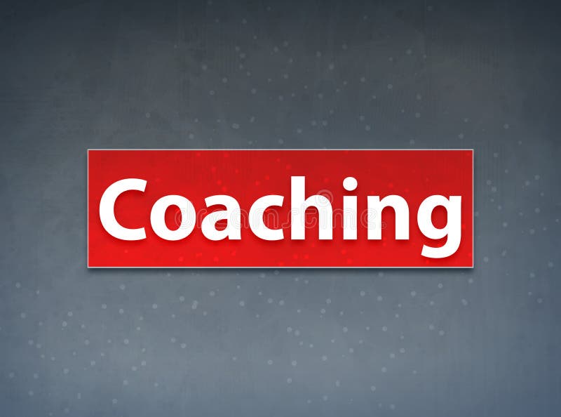Coaching Abstract Flat Background Design Illustration Stock ...