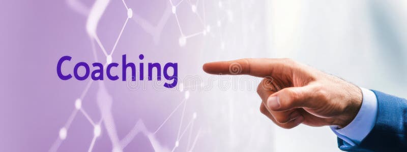 Coaching Session Takes Place in a Modern Office with Focus on ...