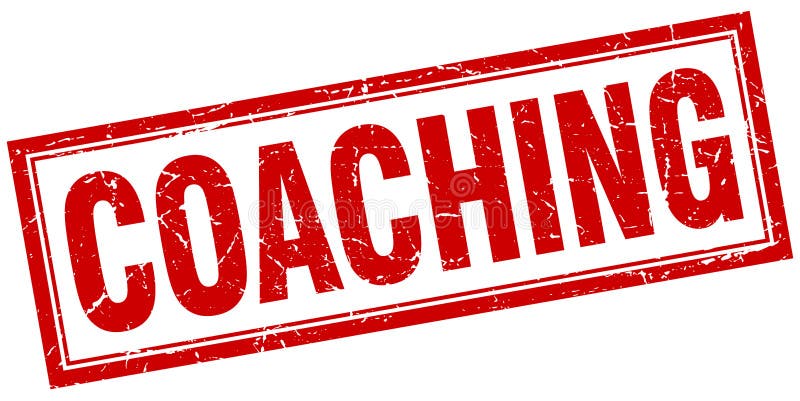 Coaching stamp stock vector. Illustration of label, seal - 99905478