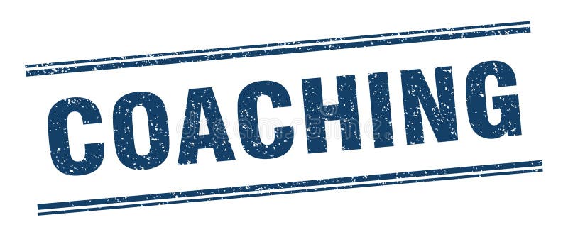 Coaching Stamp. Coaching Square Grunge Sign Stock Vector - Illustration ...