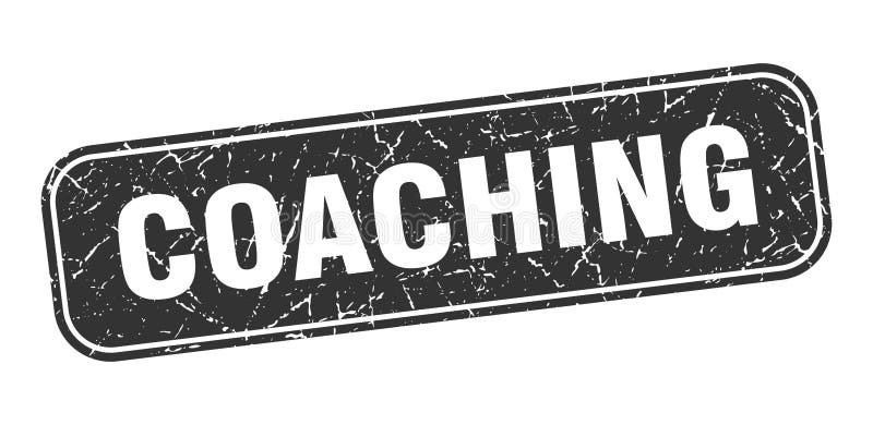 Coaching Stamp. Coaching Square Grungy Isolated Sign Stock Vector ...